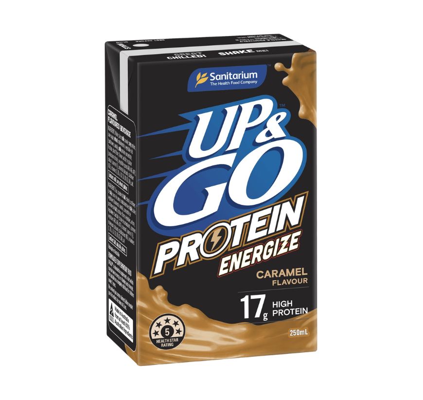 UP&GO Protein Energize Caramel 250ml – Patricks Transport Ltd