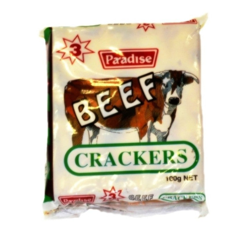 Paradise Beef Cracker 100g | GSTex – Patricks Transport Ltd