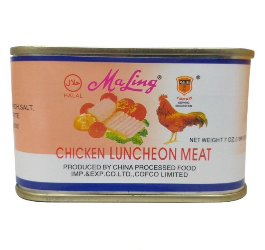 Ma Ling Chicken Luncheon Meat 198g | GSTex – Patricks Transport Ltd